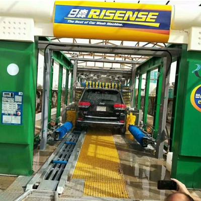 China Autotunnelwasmachine met 1 omwenteling 1 minuut 12 seconden Wastijd Te koop