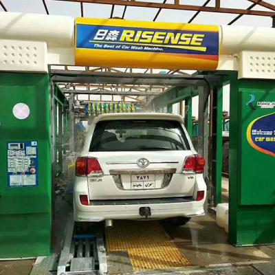 China Autotunnelwasmachine met 1 omwenteling 1 minuut 12 seconden Wastijd Te koop