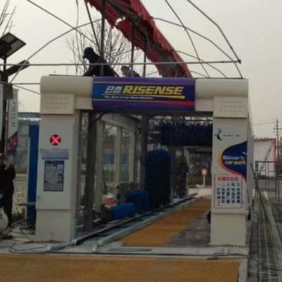 China Máquina de lavar automóveis de túnel automática com consumo de água de 150 l/carro à venda