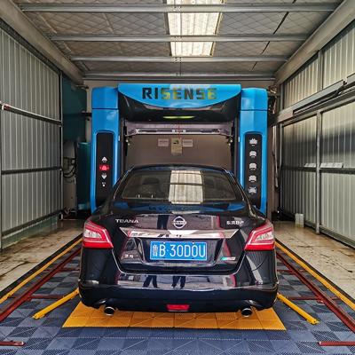 中国 タッチフリー フルオートマティック 360 レーザー洗車設備 エアドライヤーとラバシャンプー 販売のため