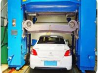 China Galvanized Frame Risense Two Arm Full Automatic Touch Free Car Wash for Fine Washing for sale