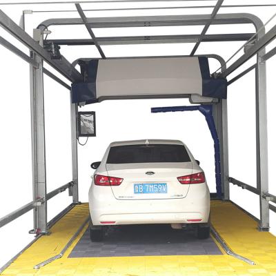 중국 라이센스 싱글 팔 360 터치리스 자동 자동차 세탁기와 공기 건조기 총 전력 40.5kw 판매용