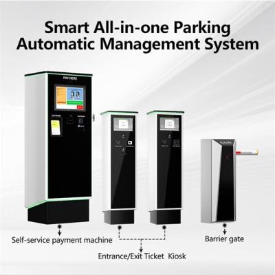 China LPR Parking Controller With 5mp LCD LPR Camera , License Plate Recognition Gate Opener for sale