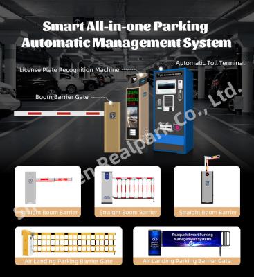 China Câmera de reconhecimento de matrícula Máquina All-in-one 5MP Resolução LPR Parking Controller System para espaços de estacionamento à venda