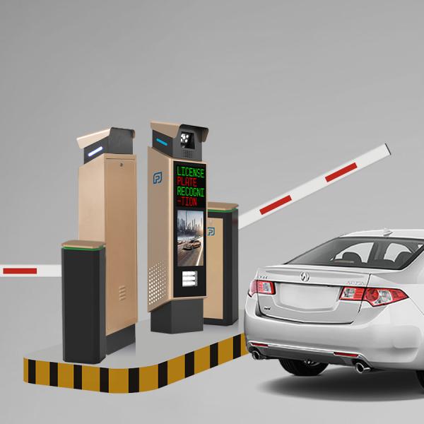 Quality LPR Solution Parking Barrier Gate With 24V DC Brushless Motor for sale