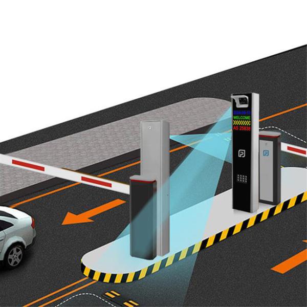 Quality Digital License Plate Reader with LED and 5MP LPR Camera for Parking System for sale