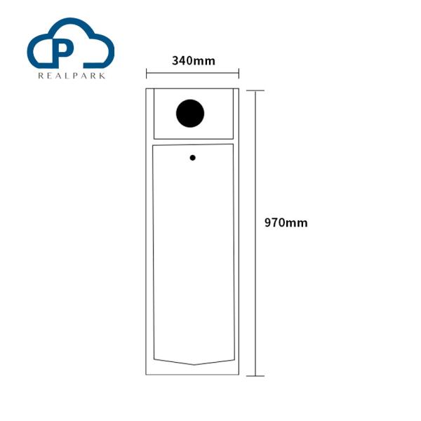 Quality RFID Automatic Parking Barrier Gate LPR Parking Garage Barrier Gate for sale