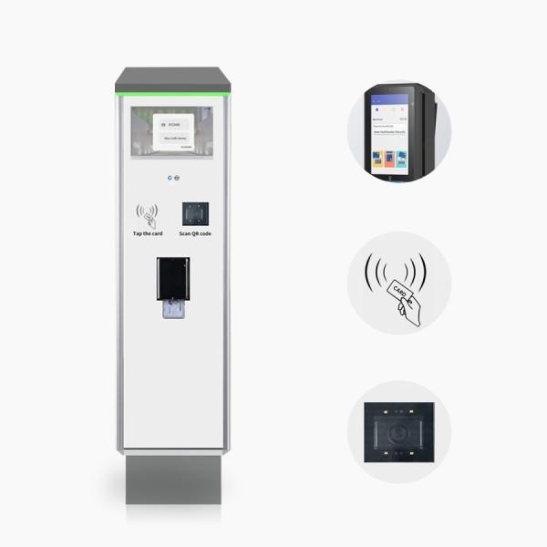 Chiosco biglietto di parcheggio con lettore di carte NFC QR Code 10,1 pollici macchina biglietto di uscita