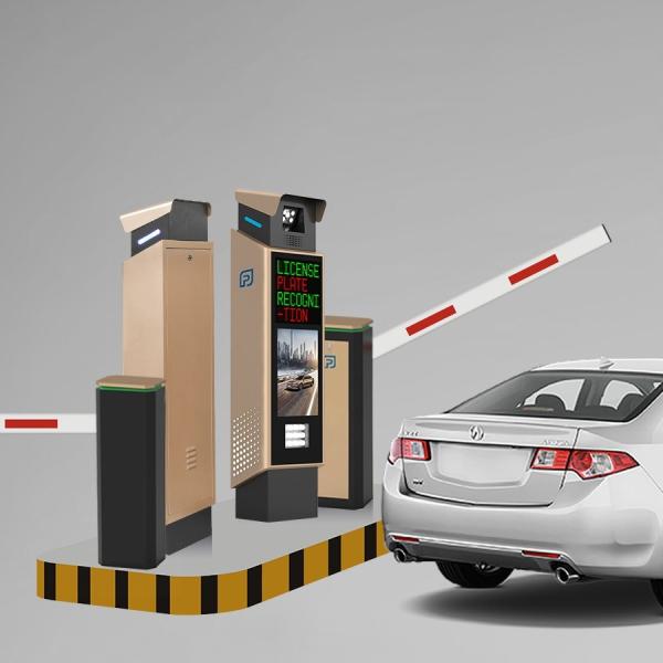 Quality Fence Arm Smart Barrier Gate 2.4S-6S Commercial Parking Lot Gate for sale