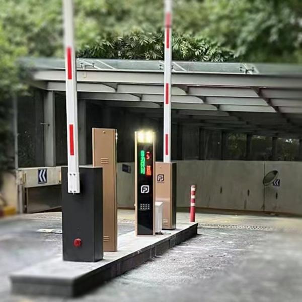 Quality Fence Arm Smart Barrier Gate 2.4S-6S Commercial Parking Lot Gate for sale