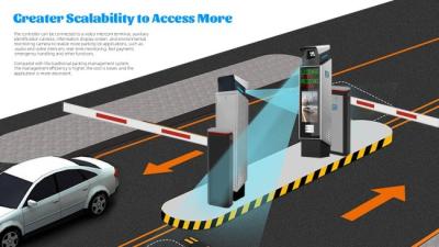 China Câmera de reconhecimento de matrícula Máquina All-in-one 5MP Resolução LPR Parking Controller System para espaços de estacionamento à venda
