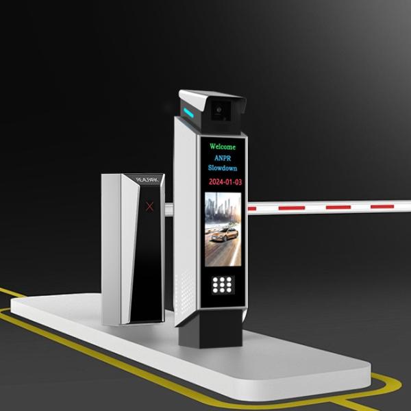 Quality Outdoor Smart Barrier Gate Vehicle Barrier System With Anti Collision Arm for sale