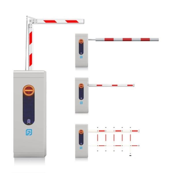 Quality 4.5m Parking Garage Barrier Gate Telescopic Parking Lot Entrance Barriers LPR for sale