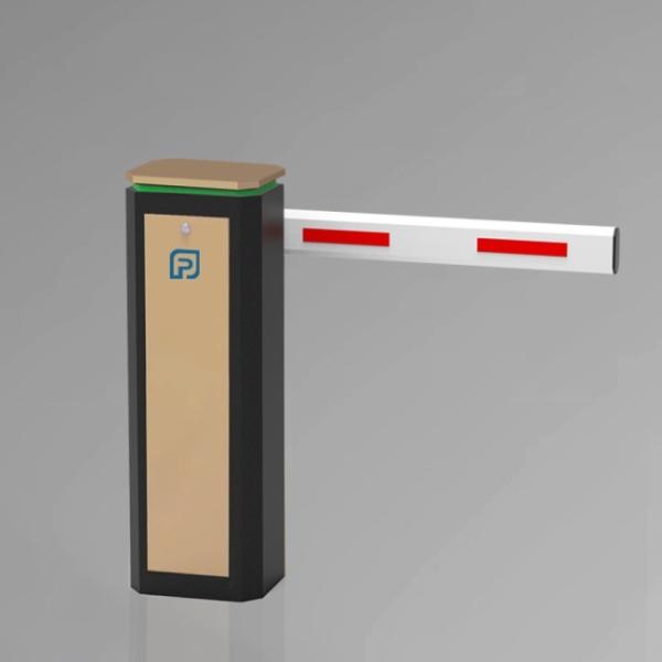 Quality 24VDC Motor Car Park Barrier Arm Smart Barrier Gate For LPR Parking Solution for sale