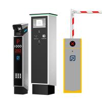 China Self-Service Parking Ticket Machine with QR Code and LCD for Parking Solution for sale
