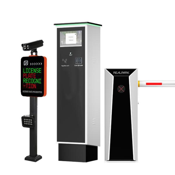 Quality 10.1 Inch LCD LPR Parking Solution Car Park Ticket Machine With NFC Card for sale