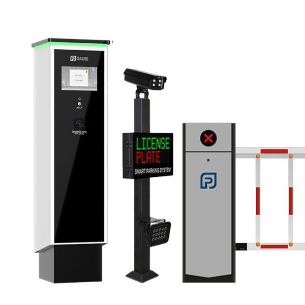 Quality LPR Parking Ticket Kiosk Car Automated Parking Ticket System for sale