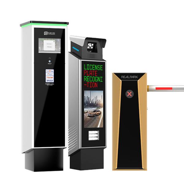 Quality Smart LPR Parking Ticket Dispenser Machine With Tap Out Card Reader for sale