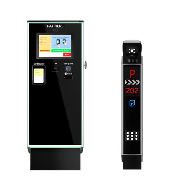 Quiosco de Pago de Estacionamiento con Pantalla LCD Personalizada de 10.1 Pulgadas Dispensador Automático de Boletos Sistema de Gestión de Estacionamiento con Carcasa de Acero