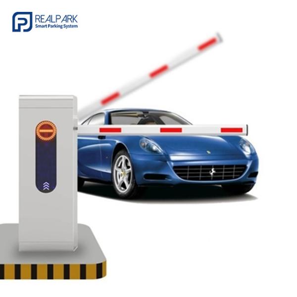 Quality 4.5m Parking Garage Barrier Gate Telescopic Parking Lot Entrance Barriers LPR for sale