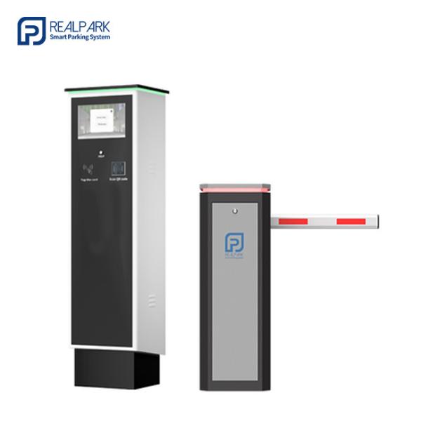 Quality Multilingual Smart Parking Solution QR Code And NFC Parking Ticket Kiosk for sale