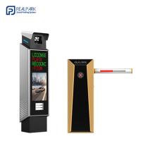 China Advanced Parking Management Solution With LPR Camera And Single LED Display for sale