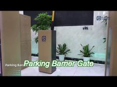 Secure Parking Barrier Gate with Straight Arm 24V Input Voltage and DC Brushless Motor 150W