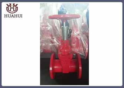 China Dust - Proof Fire Protection Gate Valves , Red Color Os&Y Gate Valve DN50 for sale