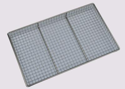 China High Temperature Resistances Ss Wire Mesh Tray BBQ Grill Electro Polishing Surface Treatment for sale