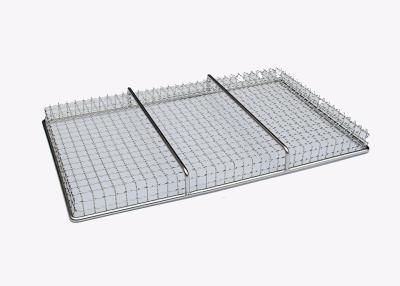 Cina Telaio a maglia in acciaio inossidabile resistente al carico per forno 3-15mm Dimensione del foro Durabilità in vendita