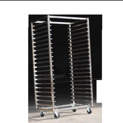Cina Acciaio inossidabile alluminio acciaio 20 strati scaffalatorio pasticceria vassoio scaffalatorio carrello 40x60 in vendita