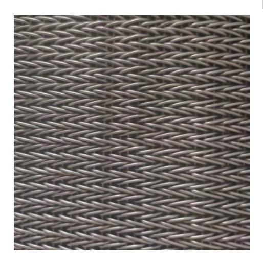Quality Compound Wire  Balance Weave Herringbone Conveyor Belt For Biscuits Baking for sale