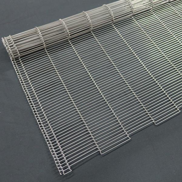 Quality Food Grade Ladder Wire Mesh Conveyor Belt For Chocolate Coating for sale