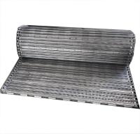 Quality Heavy Load Carbon Steel Metal Chain Plate Link Conveyor Belt For Washing for sale