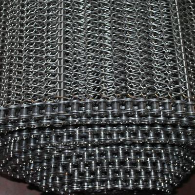 China Flat Woven Wire Conveyor Belt / Chain Conveyor Belt 50kg - 500kg Load Capacity for sale
