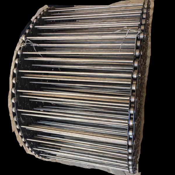 304 Stainless Steel Ladder Conveyor Belt Rod Chain Belt For Bread Baking