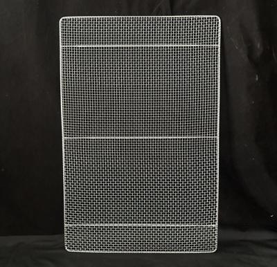 China bandejas de panadería de metal personalizado acero inoxidable 304 malla de alambre de secado bandeja de alimentos en venta