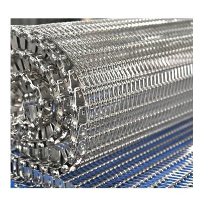 Chine Cordon convoyeur en treillis métallique en acier inoxydable 304 de 1-3 mm de diamètre de l'essieu à vendre
