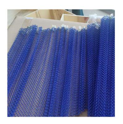 China Customized Hot Sale Decorative Gold Metal Mesh Curtain for sale