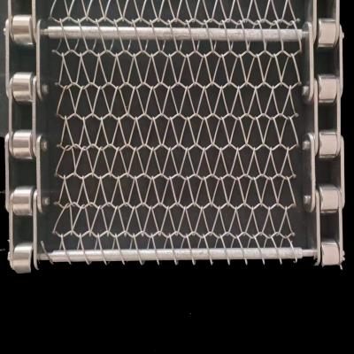 China Food Grade Customize  High Temperature Spiral Dryer Belt Woven Dryer Wire Mesh for sale