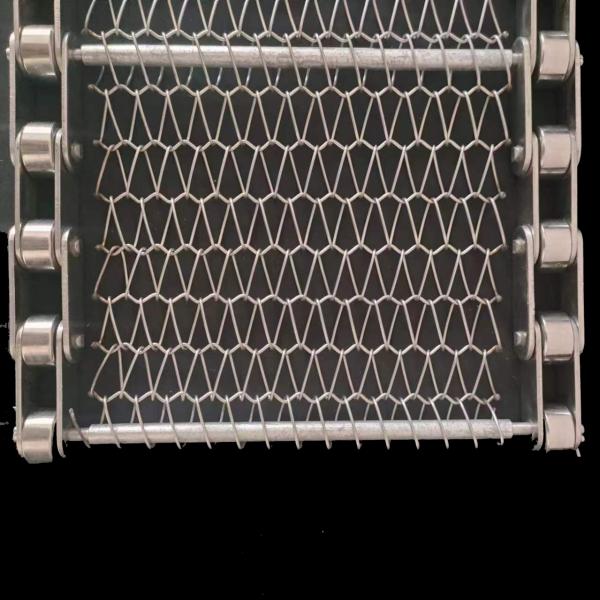 Quality Food Grade Customize  High Temperature Spiral Dryer Belt Woven Dryer Wire Mesh for sale