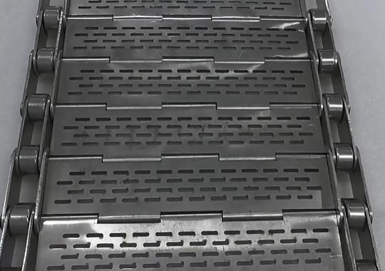 Quality Industrial Conveyor Belt High Temperature Resistant Punching Plate Chain Conveyor Plate Chain for sale