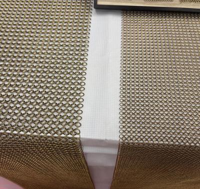 China Decorative Stainless Steel Chainmail Ring Metal Mesh Curtains for sale