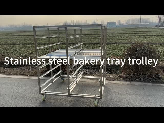 bakery tray trolley