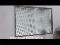 600*400 mm Aluminium bakplaat voor het drogen van oven