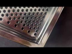 perforated tray for drying