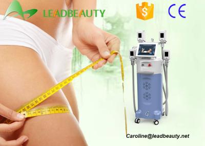 China LB-C4 four handpiece work together Newest Designed vertical Fat Freezing cryolipolysis machine for sale