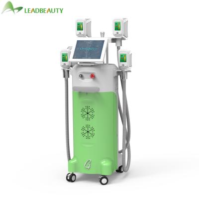 China Professional cryolipolysi fat freezing cryo lipolysis machine 4 handles weight loss cryolipolysis slimming machine for sale