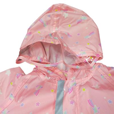 China material alinhado crianças do poliéster de Multistyle Multioccasion da capa de chuva de 750*500mm à venda