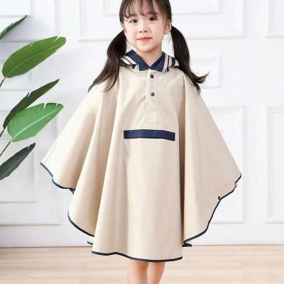 China TPU alinhou a capa de chuva Poncho Breathable Windproof impermeável das crianças à venda